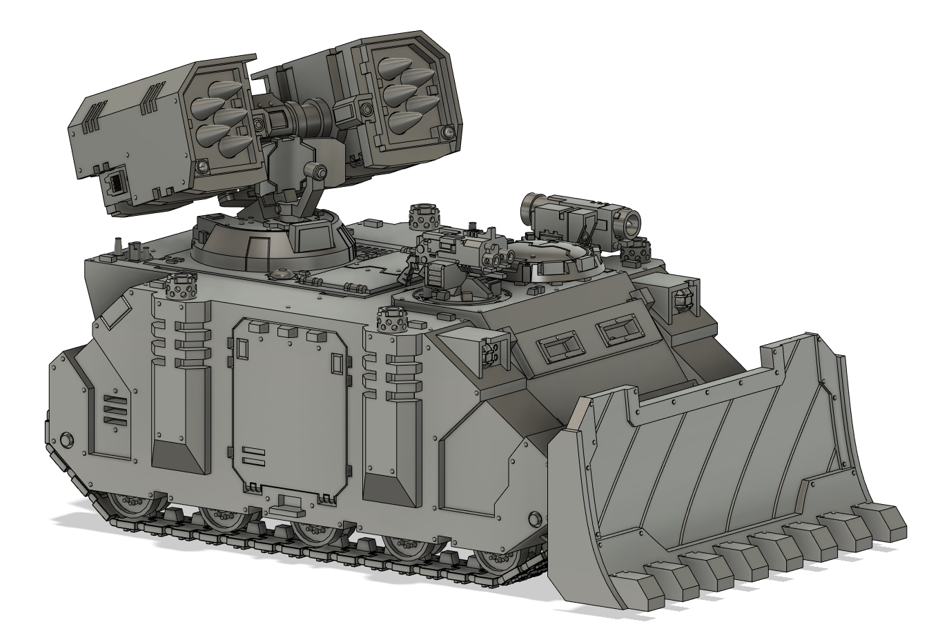 Fichier STL Lanceur de missiles multiples Swirlbreeze - MAINTENANT ...