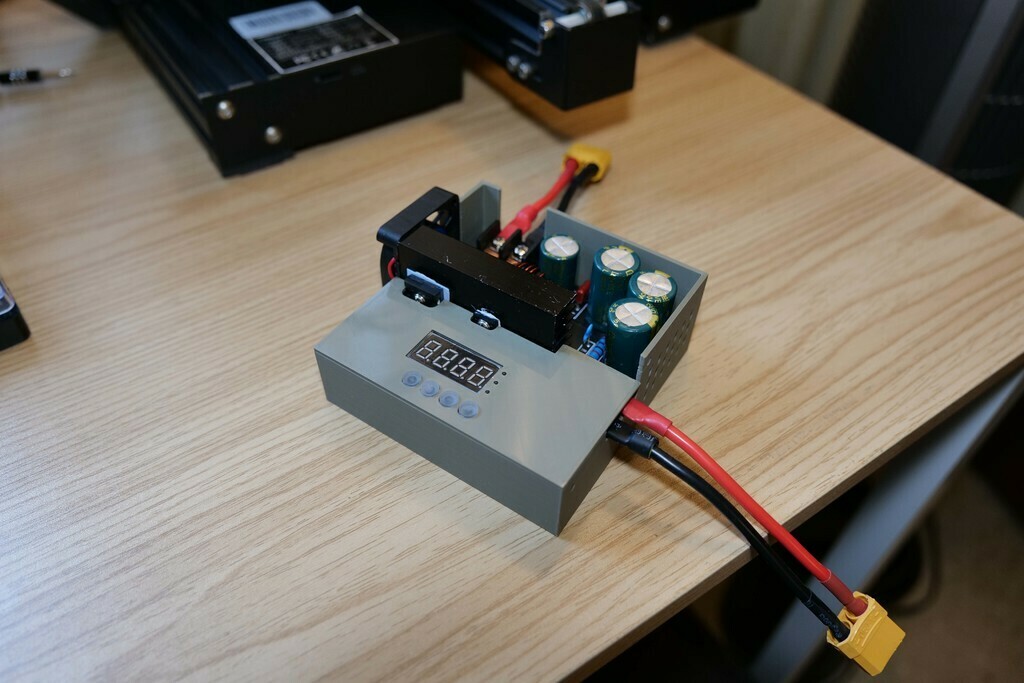 Free STL file ENCLOSURE FOR DROK Voltage Regulator DC 8-60V to 10-120V ...