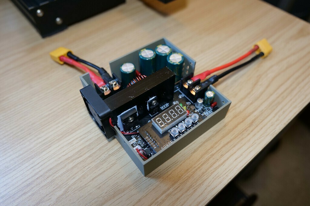 Free STL file ENCLOSURE FOR DROK Voltage Regulator DC 8-60V to 10-120V ...