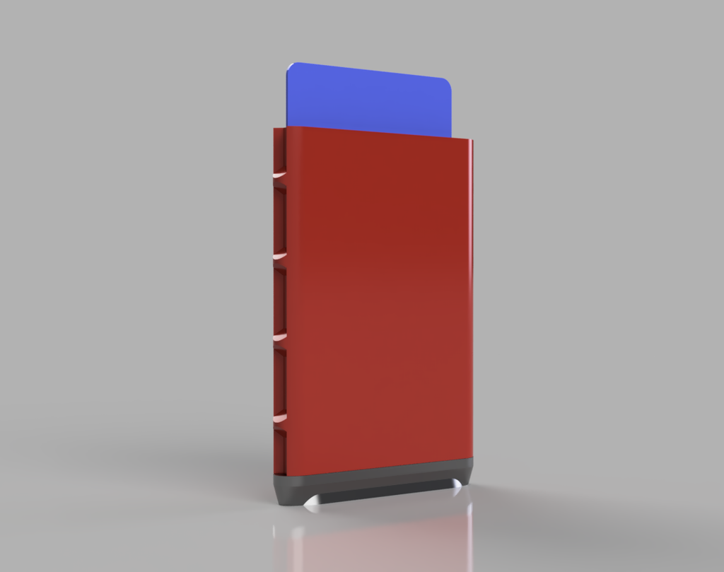 STL file EDC WALLET MODULAR- (INTERCHANGABLE MODULE CLIPS) 📱・3D print ...