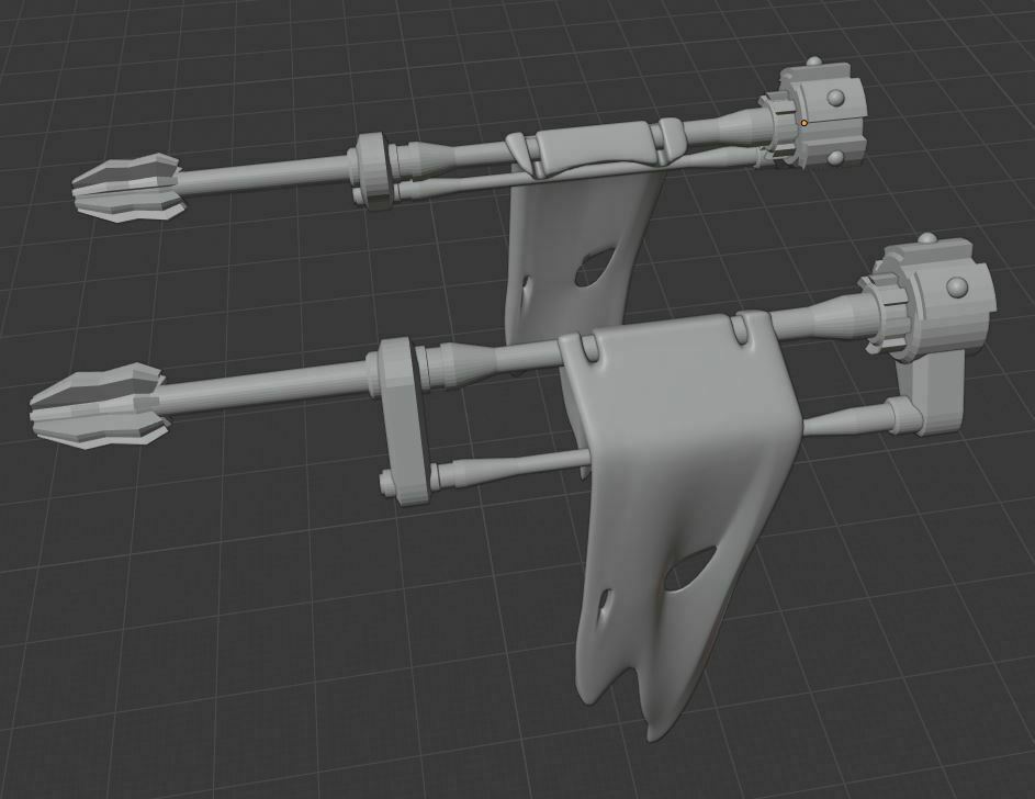 STL file ENGINES OF WAR - Lance Pendant Pose 1・Template to download and ...