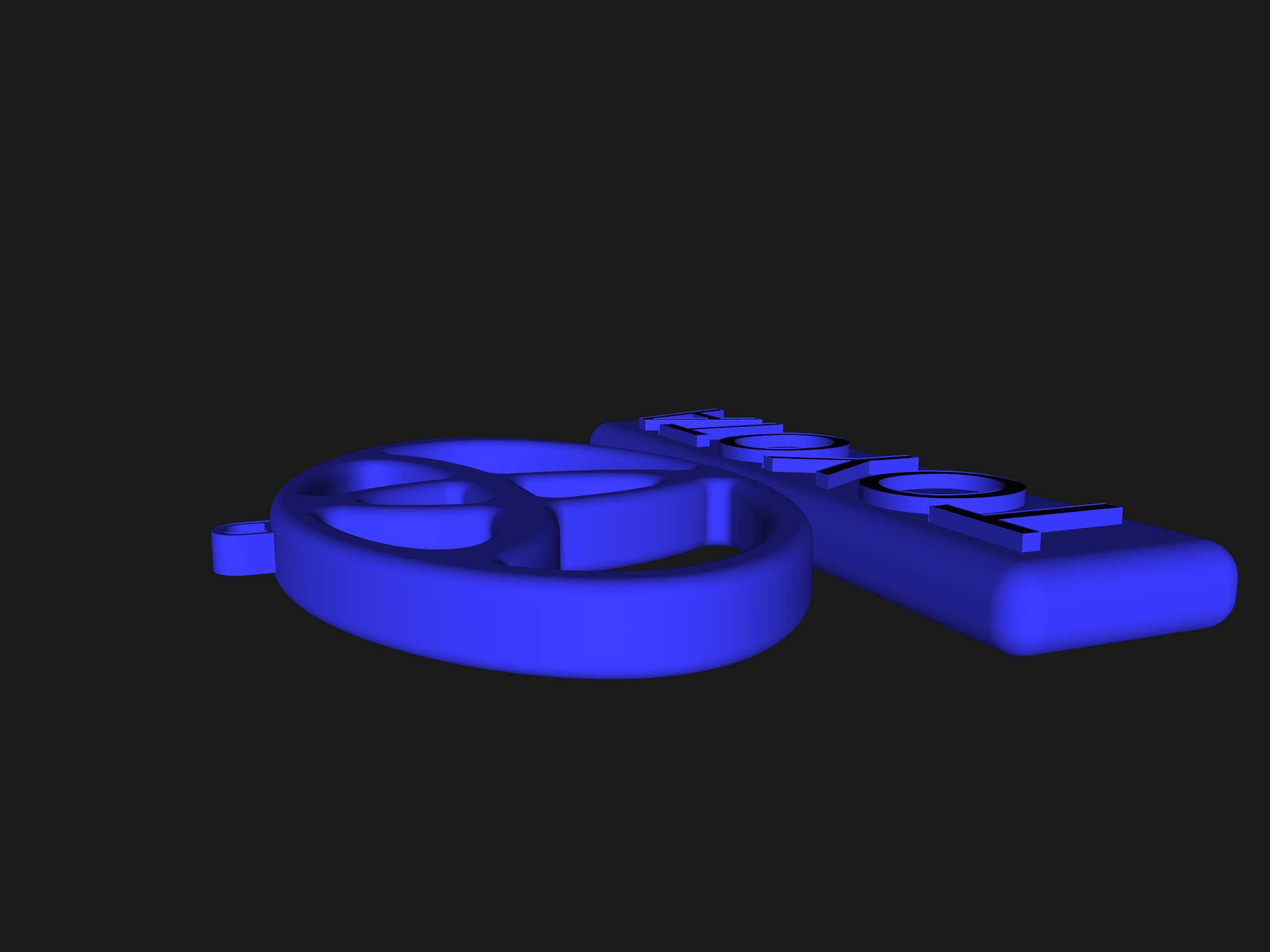 STL file Toyota key ring・3D printable model to download・Cults