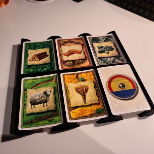 Download free 3D printing files Settlers of Catan Resource Tray ・ Cults