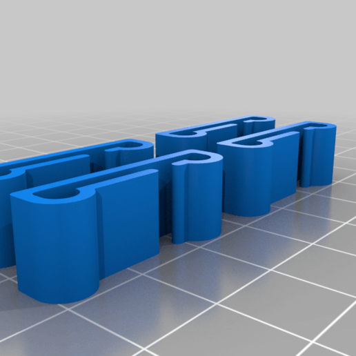 Download free STL file 25mm Webbing Clips & Tensioners • 3D printing ...