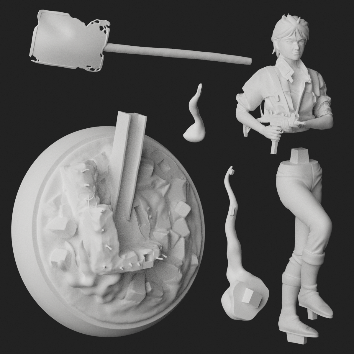 STL file Kei - Akira・3D printing design to download・Cults