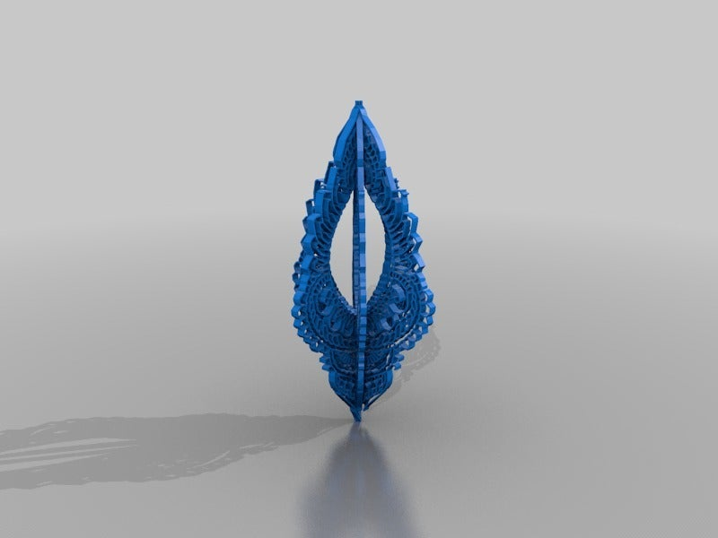 Free STL file ornamental flame・3D print design to download・Cults