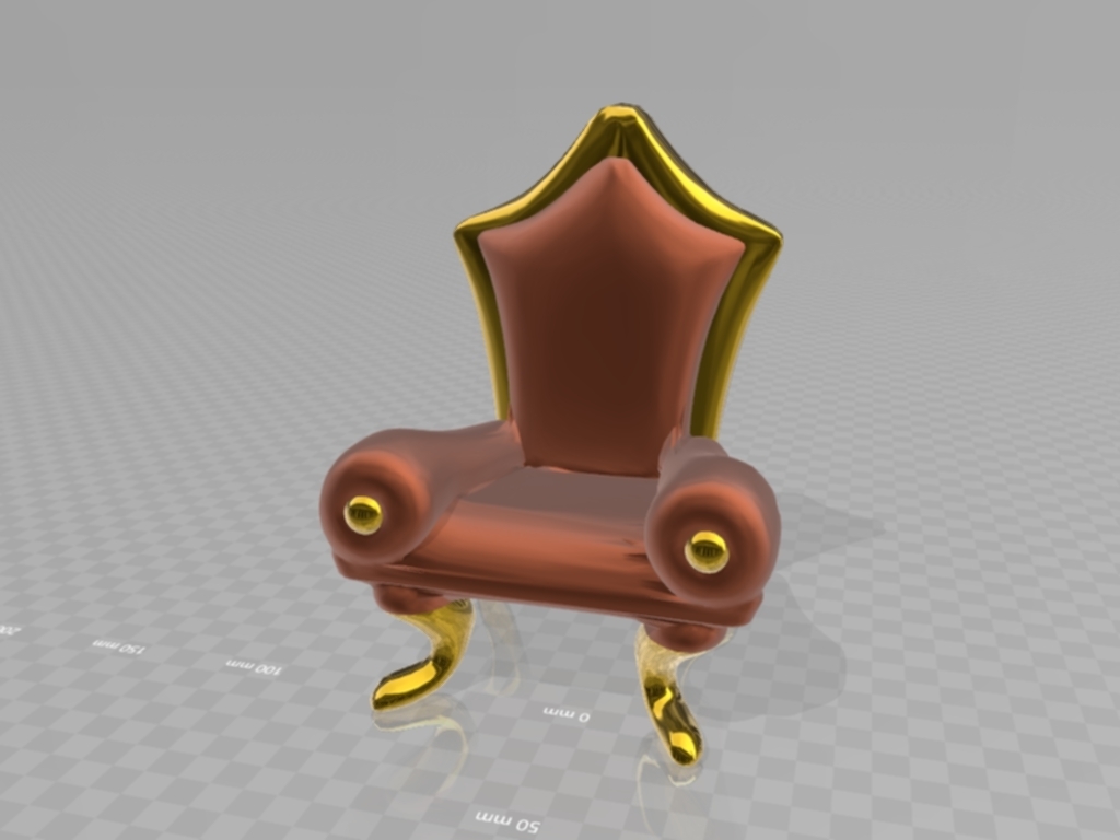Free STL file chair・3D printable design to download・Cults