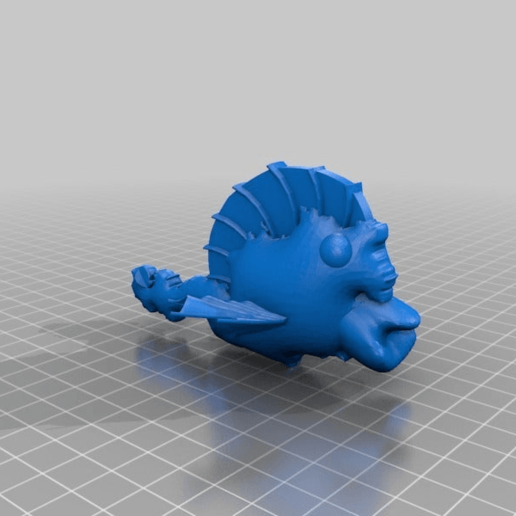 Download free STL file Deco fish austria for aquarium • 3D print ...