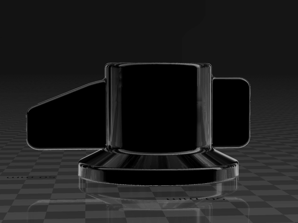 STL file vintage instrument knob II with pointer- rotary control・3D ...