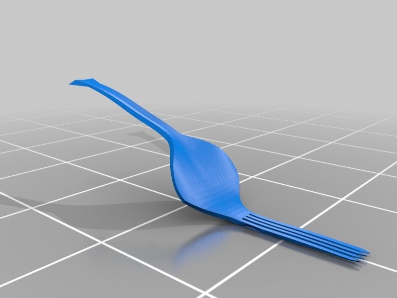 Free STL file fork concept1 - the fine 🏠・3D printer model to download・Cults