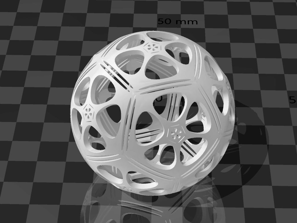 Archivo STL bola (bola 12)・Modelo para descargar e imprimir en 3D・Cults