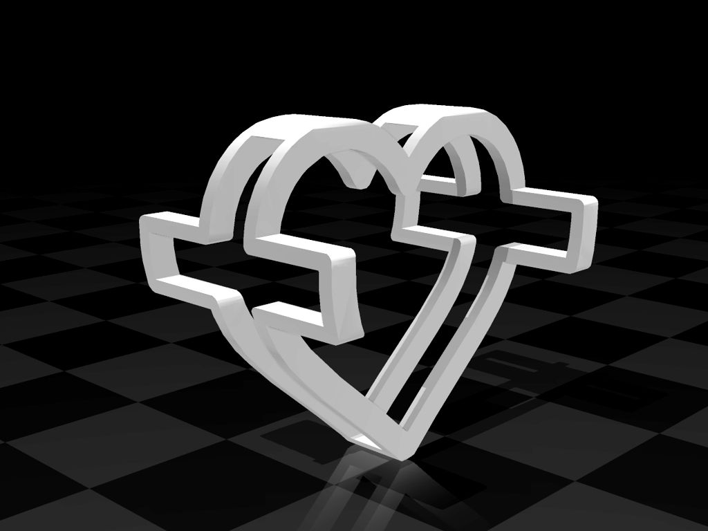 STL file love jesus - flipfigurine・3D printer design to download・Cults