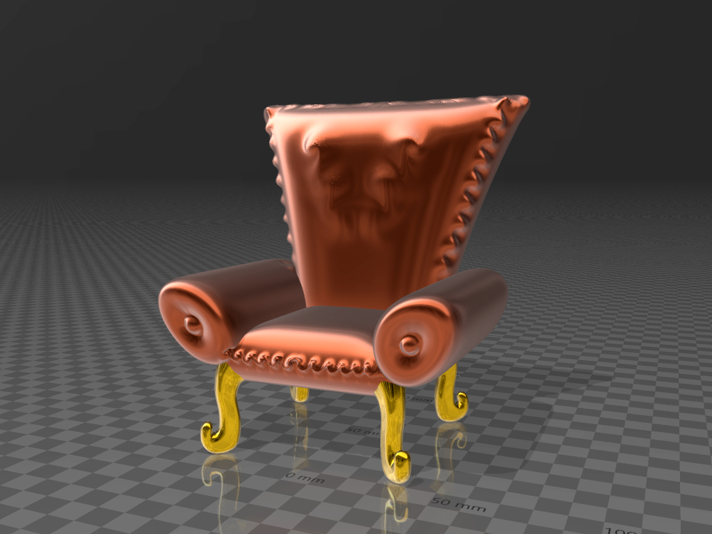 STL file classic chair・3D printing idea to download・Cults