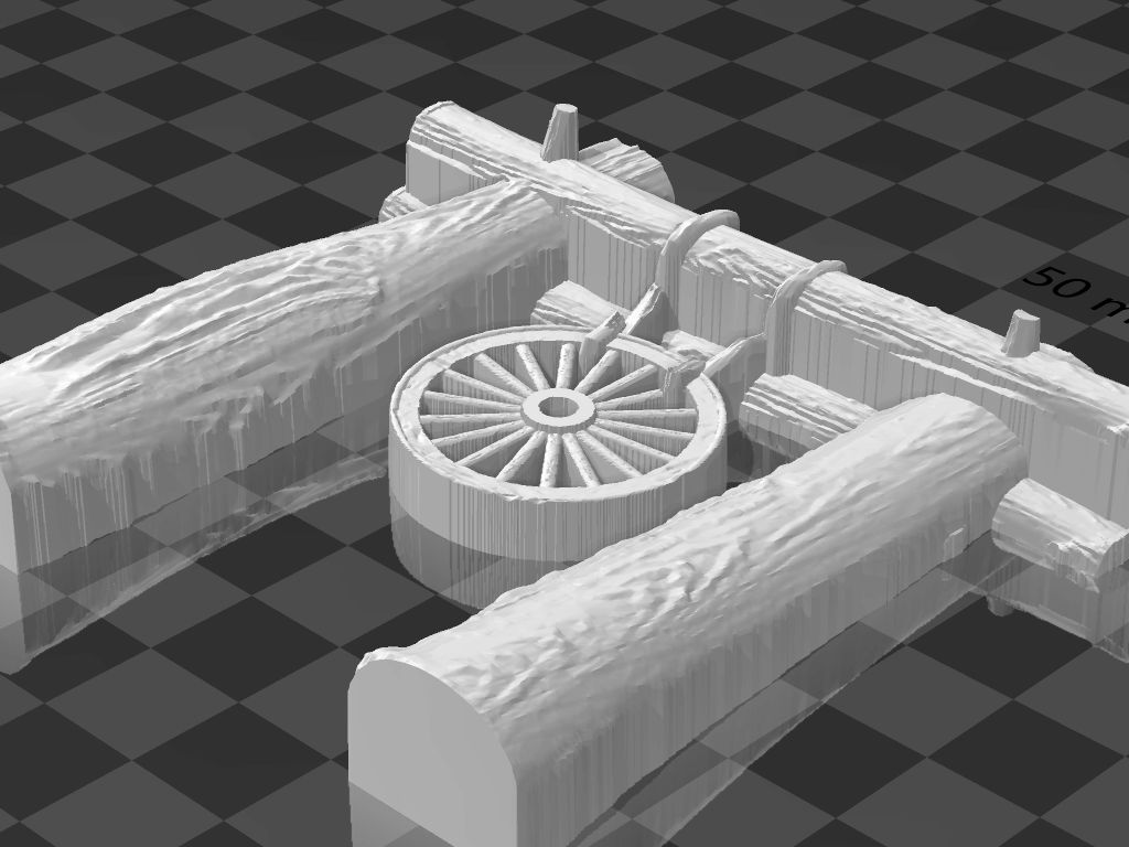 STL file gate with wheel・3D printing design to download・Cults