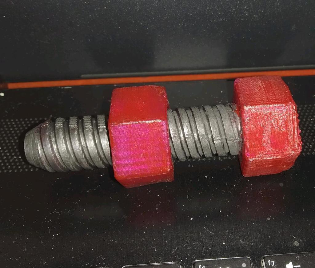 Free STL file ez-print smooth screw, nut・3D print design to download・Cults