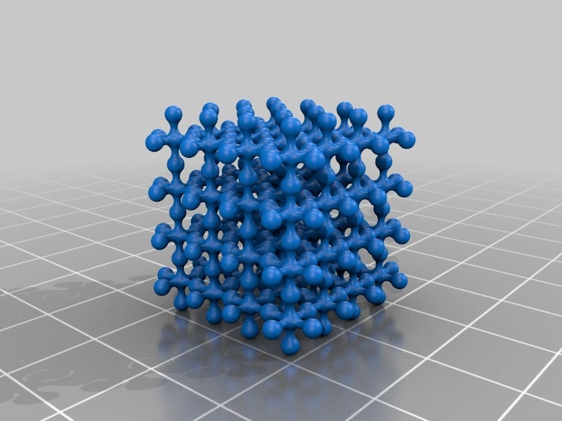 Free STL file crystal structure・3D printer model to download・Cults
