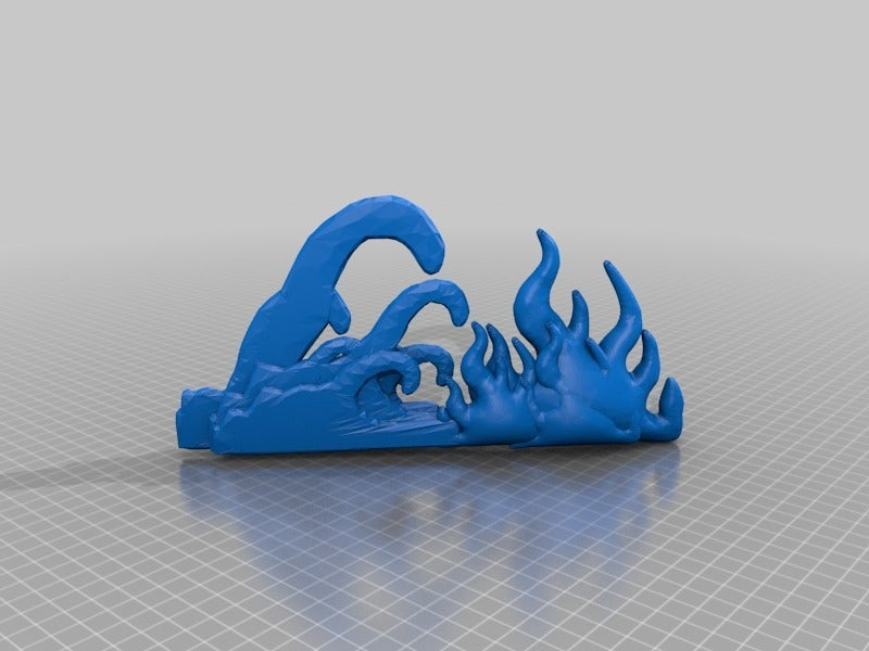 Free STL file fire water 🔥・Design to download and 3D print・Cults