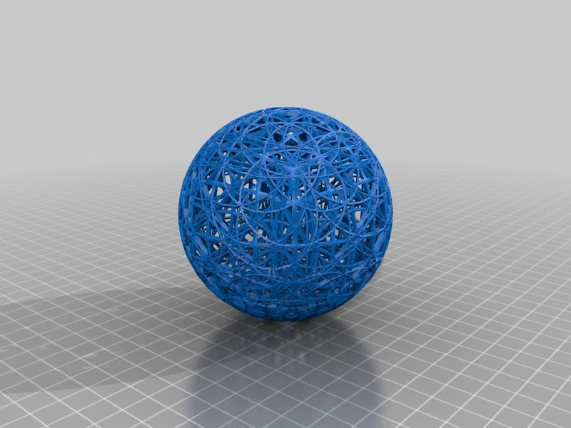 Fichier STL gratuit boule de cercles・Design imprimable en 3D à ...