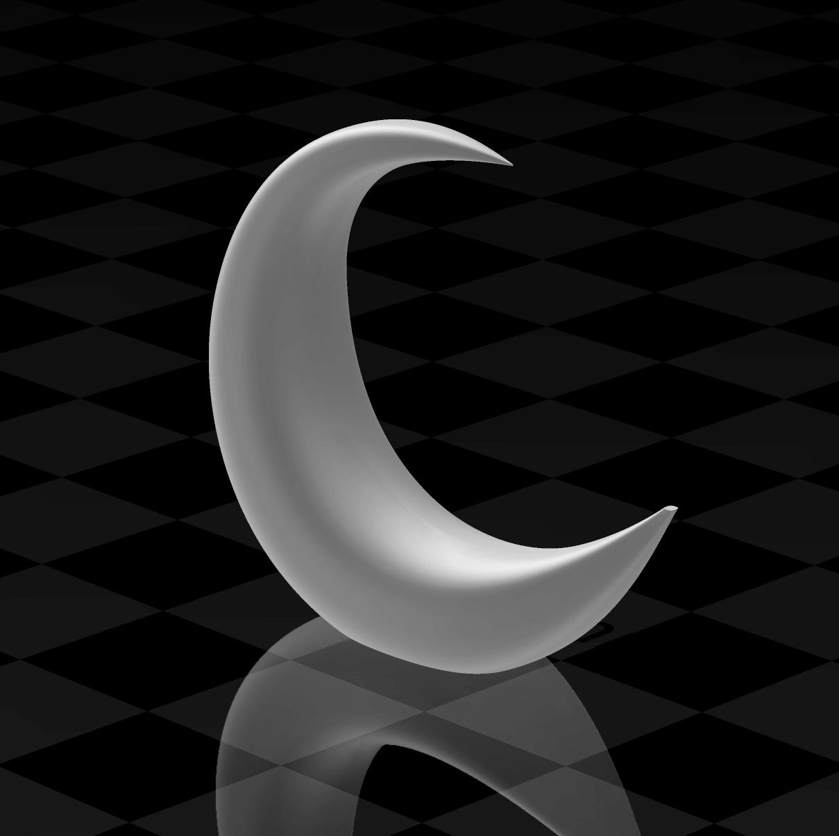 STL file MOON・3D printing model to download・Cults