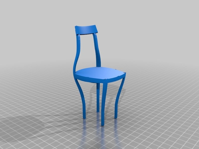 Free STL file chair・3D printable design to download・Cults
