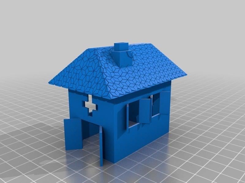 Free STL file house5・Design to download and 3D print・Cults