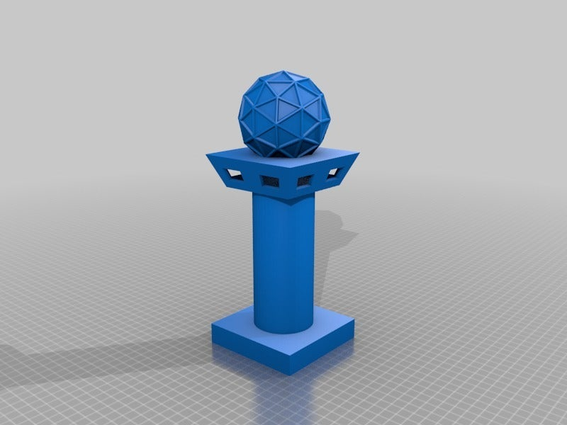 Free STL file radar tower・Model to download and 3D print・Cults
