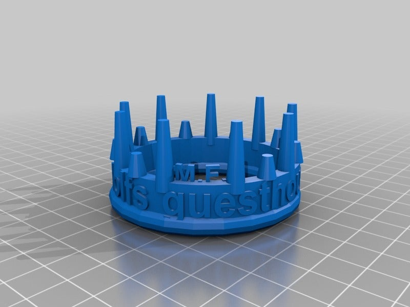 Free STL file caesar rudolfs guesthouse crown・3D printable design to ...