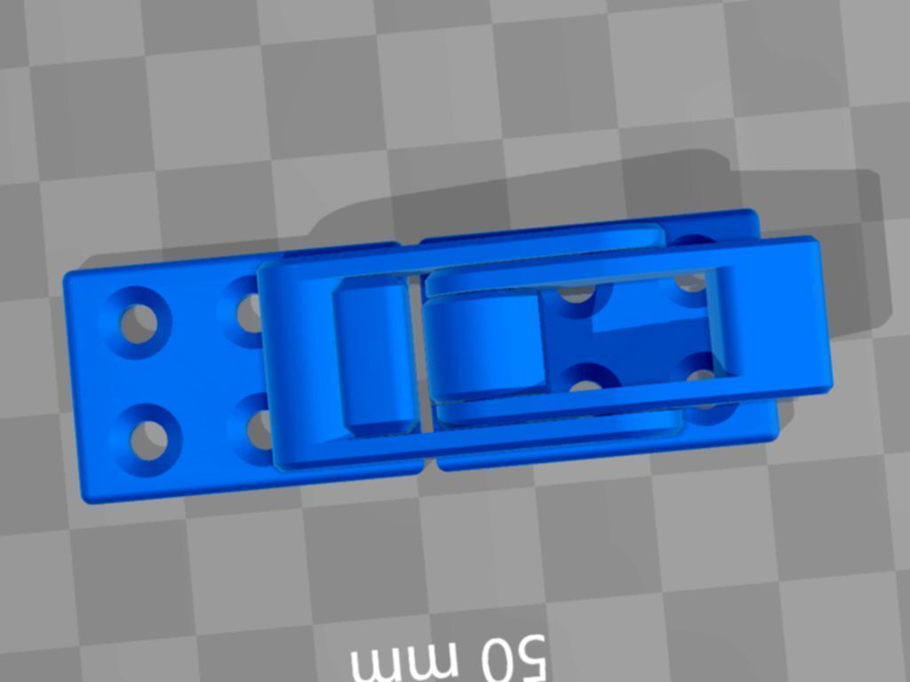 Free STL file Latch+toggle+lock+samesize+better print adhesion・Template ...