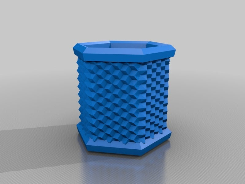 Download free STL file hexagon box • 3D printing design ・ Cults