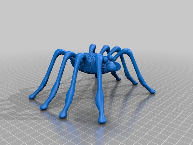 Free STL file spider・3D print object to download・Cults