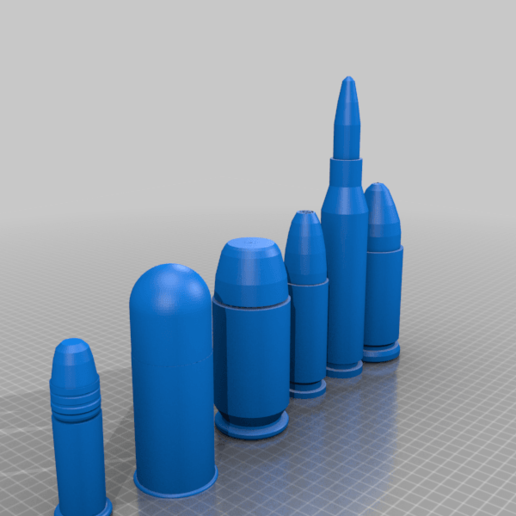 Download free 3MF file collection bullets • 3D printable model ・ Cults