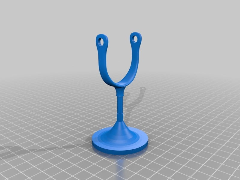 Free STL file retro microphone with hole for cable - for enable・3D ...