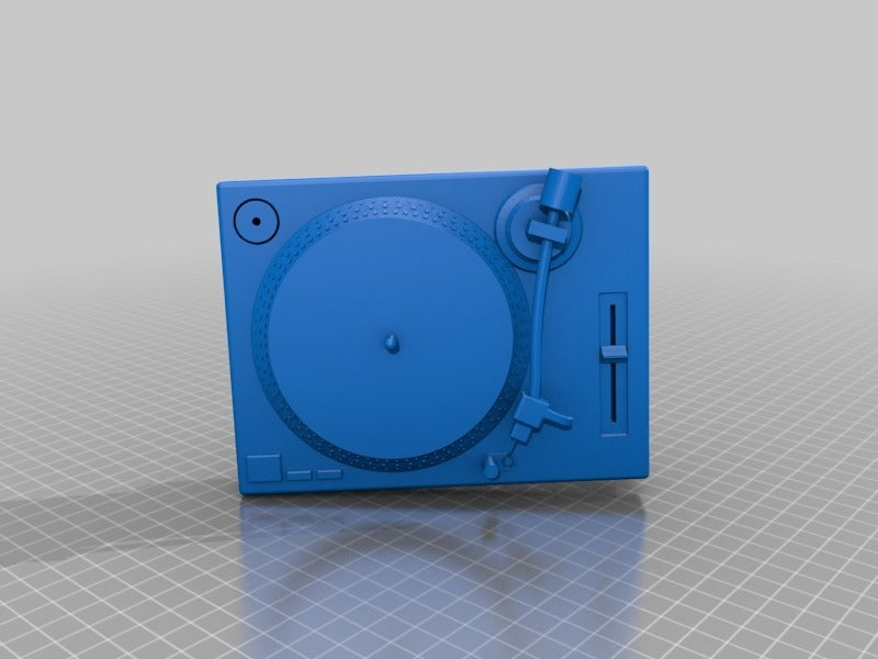 Free STL file Technics 1210 DJ - Deck - feel the vibes・Template to ...