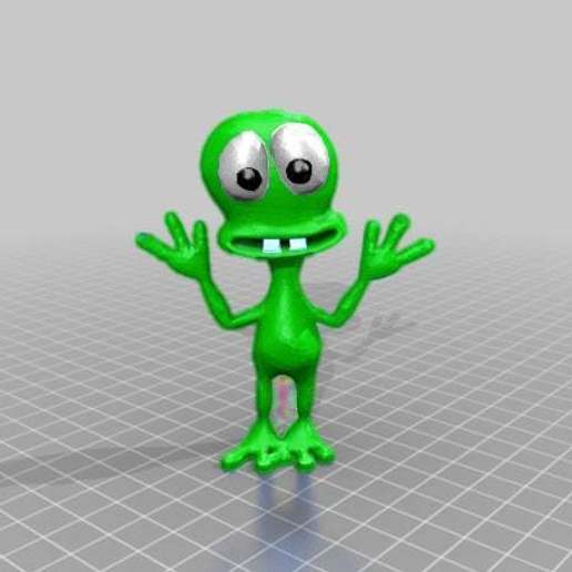 Download free STL file green men / gruene maennlein • 3D printer model ...