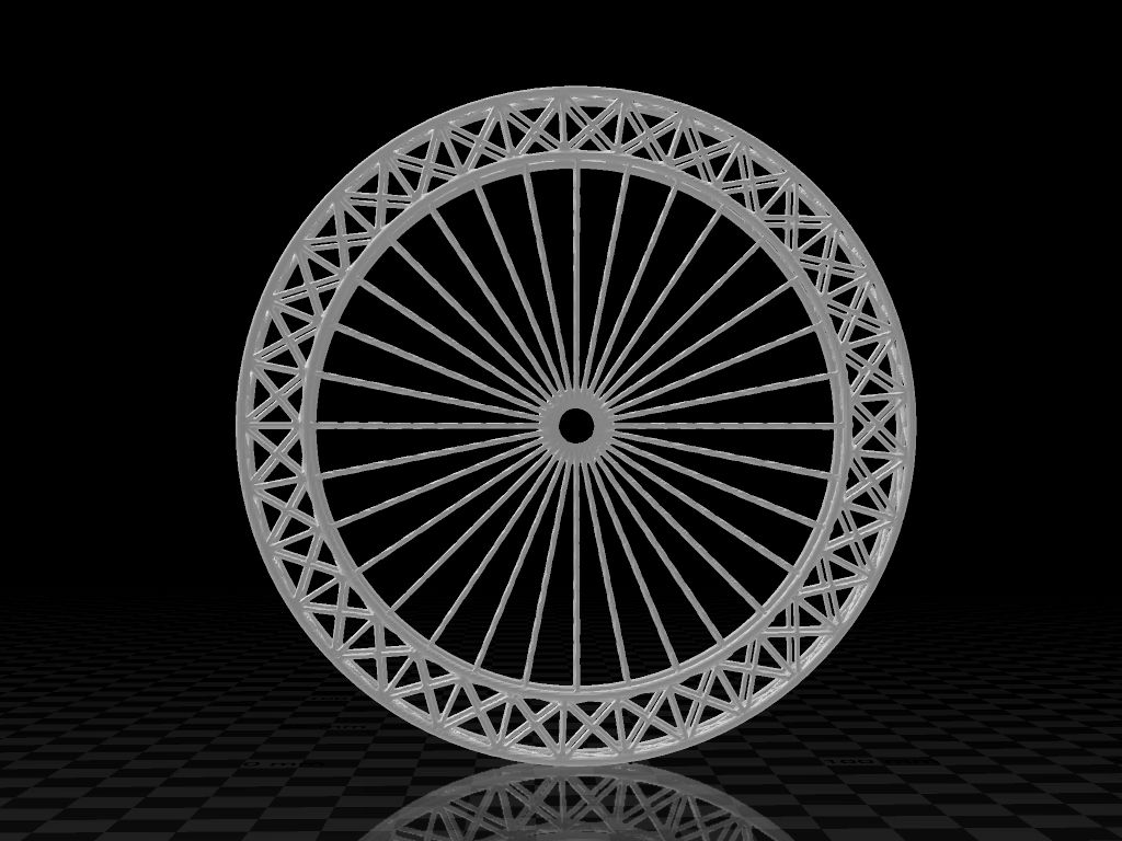 STL file spoke wheel -3 versions 🛞・3D print model to download・Cults