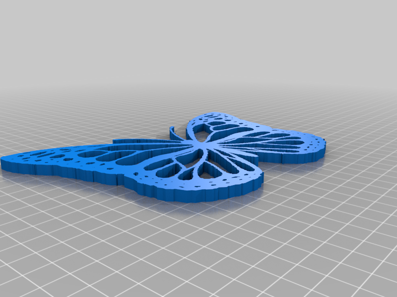 Free STL file butterflie・3D printing design to download・Cults