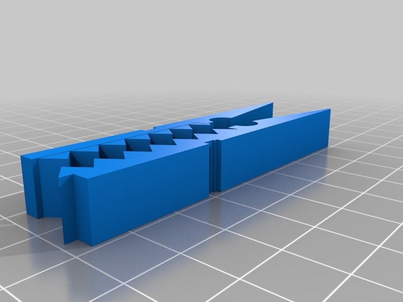 Free STL file clothespin with teeth / kluppe mit zähnen・Model to ...