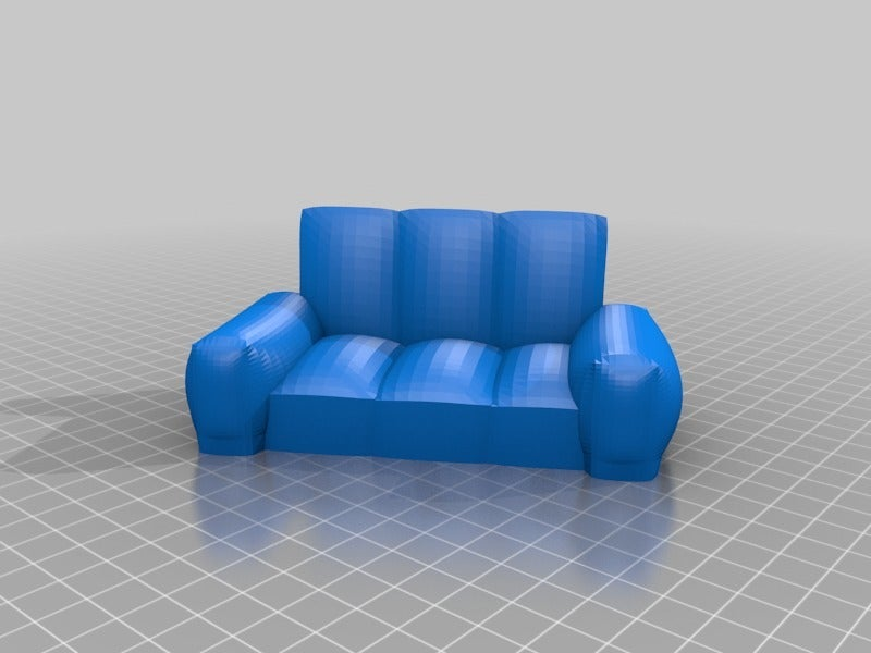 Free STL file couch・3D printable object to download・Cults