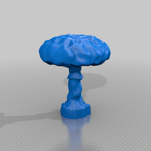 Download free 3D printing designs mushroom-cloud pilzGericht ・ Cults