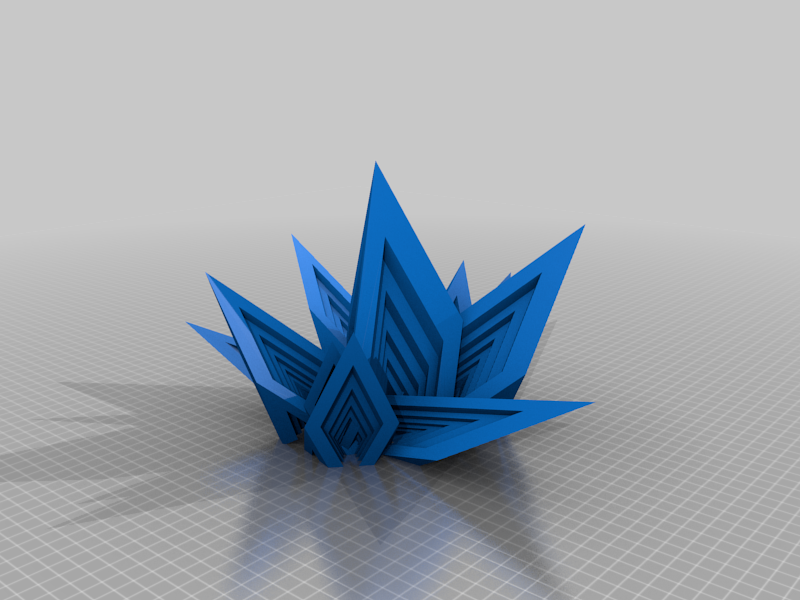 Free STL file crystal 2・Object to download and to 3D print・Cults
