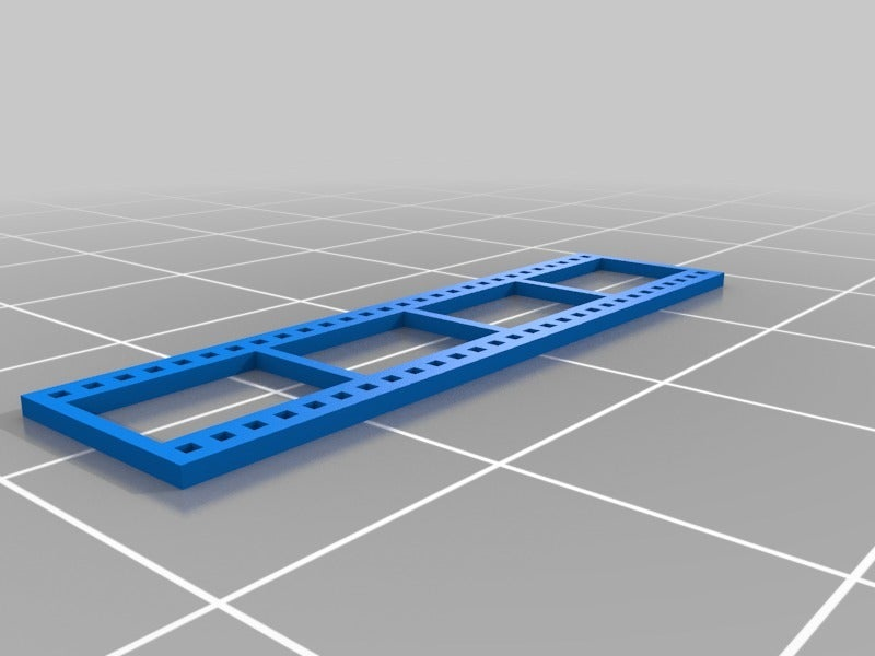 Free STL file film strip flat・3D printing model to download・Cults