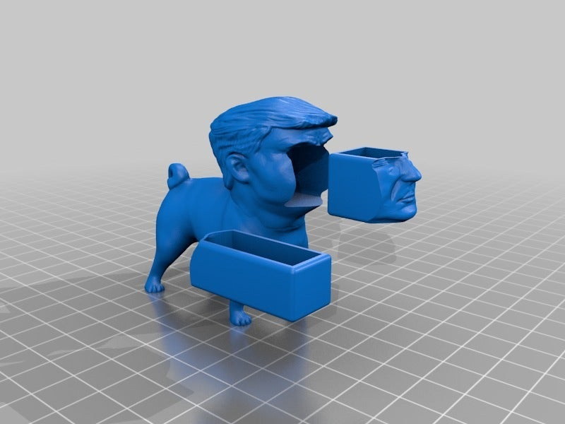 Free STL file trump sophisticated storage system・3D printable model to ...