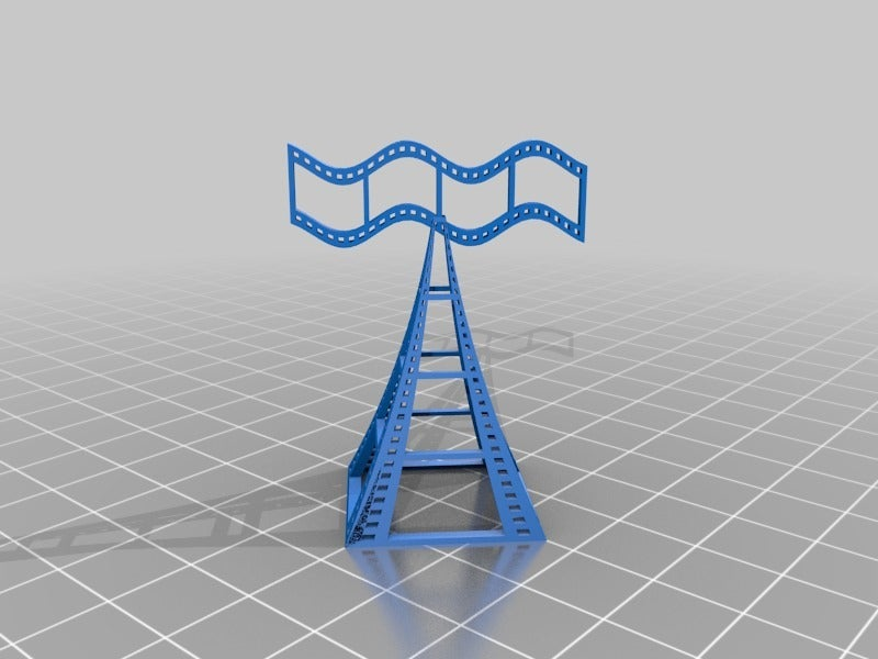 Free STL file movies-tower・3D printable model to download・Cults