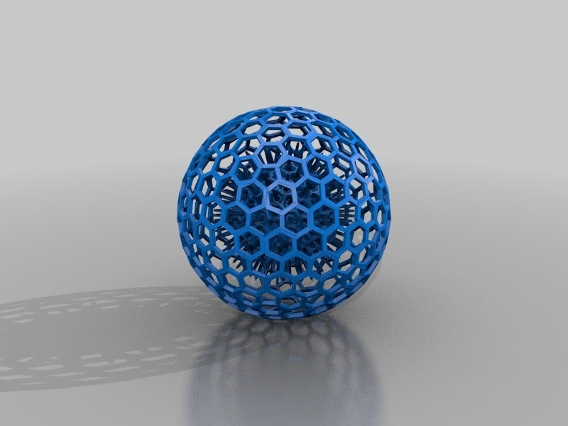 Free STL file Spike Ball in honeycomb ball・3D printable model to ...
