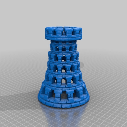 Download free STL file tower • 3D printer model ・ Cults