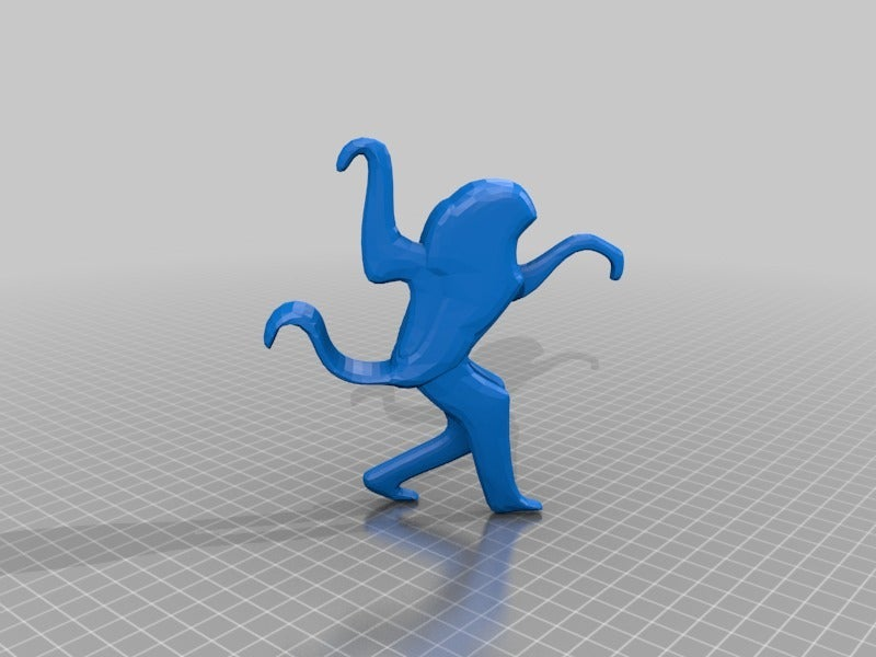 Free STL file monkey・3D printable design to download・Cults