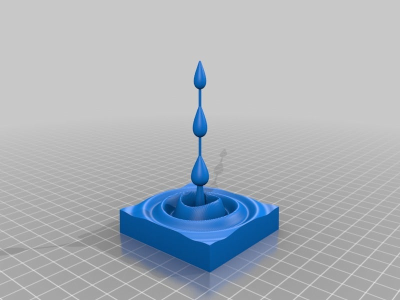Free STL file raindrops・3D printing design to download・Cults