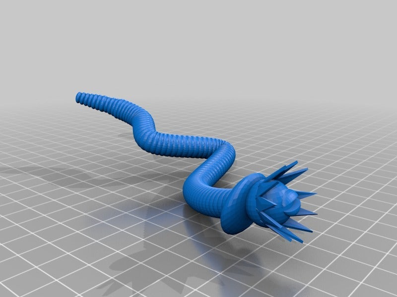 Free STL file angry mother - worm・3D printable model to download・Cults
