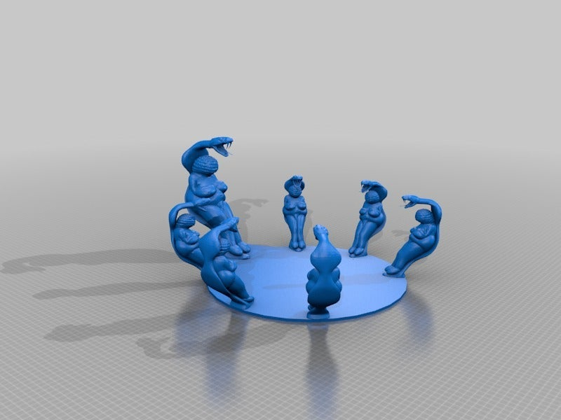 Free STL file circle of venus・3D printing template to download・Cults