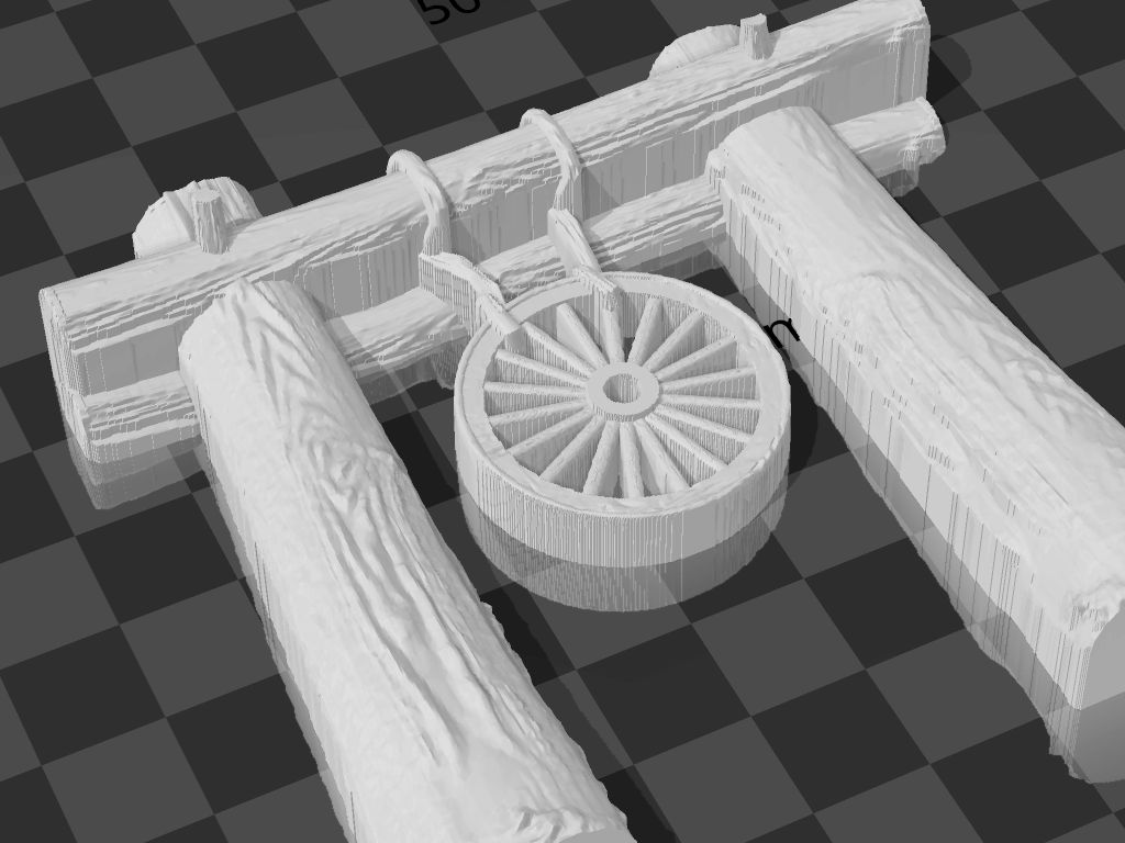 STL file gate with wheel・3D printing design to download・Cults